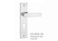 China Zinc Alloy Interior Door Pull Handles 58mm Center-to-Center with Multiple Finishes and Custom OEM Options for sale