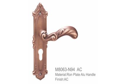 China Zinc Alloy Level Ship Design Door Handles with 58mm Rosettes - Multiple Finishes & Lock Options for sale