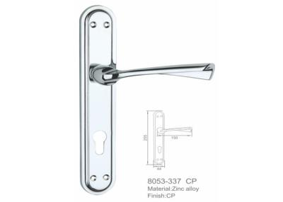 China Zinc Alloy Door Handle 52mm Base Ring 130mm Length Reversible Classic Design for Right/Left Hand Doors for sale
