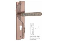 China Customized Heavy Duty Door Handles Euro Profile Cylinder 85mm/58mm Zinc Alloy Construction for sale