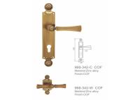 China Zinc Alloy Interior Door Handle 85mm 58mm Commercial Grade High Performance for sale