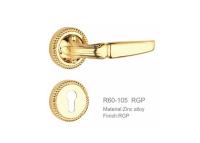 China Modern Multicolor Exterior Door Handle And Lock Set Highly Skilled Process for sale