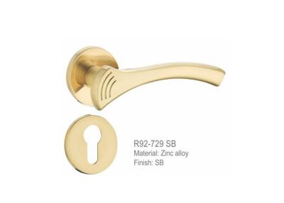 China Zinc Alloy Long Pull Door Handles 85mm Center Classic Design for Iran Market for sale
