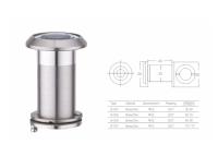 China High Security Door Viewer 22mm Diameter 200° Viewing Angle for 35-110mm Door Thickness Chrome Plated for sale