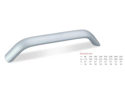 China Aluminium Cabinet Drawer Pull Handle 64mm 96mm 128mm Hole Pitch with Corrosion Resistance for sale