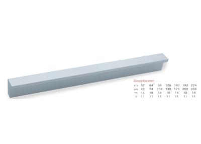 China Antique Aluminium Pull Handle 96mm 128mm 160mm for Furniture Cabinet Doors and Drawers for sale