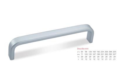 China Aluminium Furniture Door Pull Handle 160mm to 896mm for Wardrobe Cabinet Drawer for sale