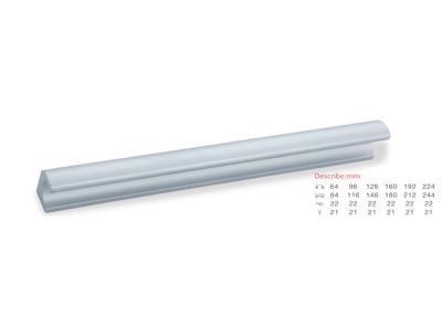 China 64/96/128mm Oem Aluminium Pull Handles Fine Craftwork High Ageing Resistance for sale