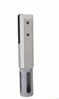 China Frameless Stainless Steel Core Drill Square Type Pool Fence Glass Railing Spigot for sale