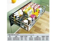China Heavy-Duty Chrome Metal Kitchen Shelving System with Adjustable Heights 450-865mm for Dining and Bar Storage for sale