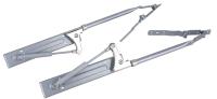 China Seamless Steel Tube Kitchen Cabinet Gas Struts - 1mm Thick, 300N Pressure, 100K Cycle Durability for sale