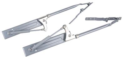 China Seamless Steel Tube Kitchen Cabinet Gas Struts - 1mm Thick, 300N Pressure, 100K Cycle Durability for sale