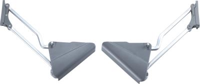China Silent Cabinet Gas Lift Struts with 300N Pressure Capacity and 100,000+ Cycle Life for Furniture and Industrial Applications for sale