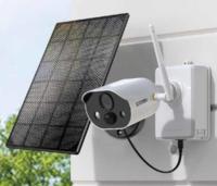 China GRH 8MP 4K Dual-Lens 4G LTE Solar PTZ Security Camera with 5200mAh Battery and 355° Rotation for sale
