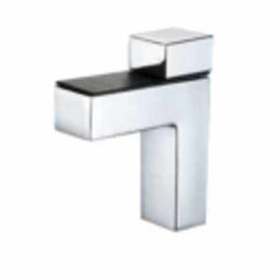 China Zinc Alloy Wardrobe Bracket Closet Rod End Support for 25mm Oval Tube Chrome Plating for sale
