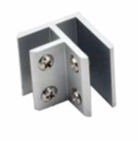 China Stainless Steel Frameless Pivot Shower Door Hinge 90 Degree for 8-12mm Glass for sale
