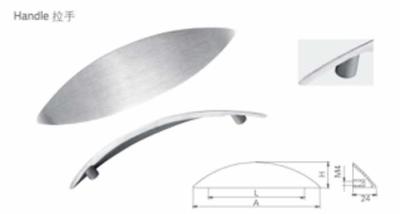 China Stainless Steel 304 Cabinet Handle Brushed Nickel Gold Black White Kitchen Door Handle 128mm for sale