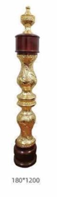 China Aluminum Brass Staircase Column Stair Post for Modern Balcony Renovation 36 inch for sale