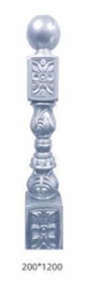China Modern Aluminum Stair Baluster Indoor Railing Black White Gray Bronze 36in Height for sale