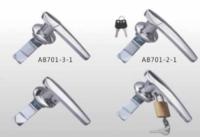 China Zinc Alloy Quarter-Turn Handle Lock Durable Industrial Furniture Lock with Padlockable Option for sale