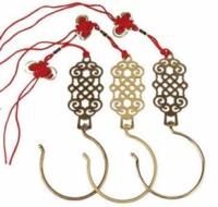 China Brass Wooden Window Fixing Hook with Windproof Support Rod 100mm for Chinese Door Accessories for sale