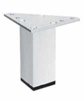 China Adjustable Stainless Steel Kitchen Cabinet Feet Round Stand Sofa Legs 150mm Chrome for sale