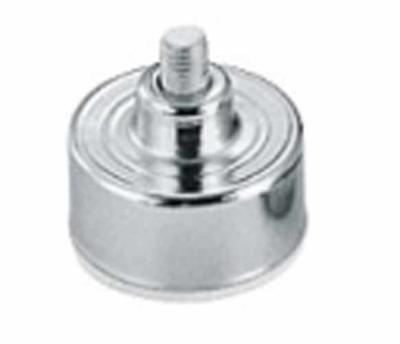 China Adjustable Furniture Leveling Feet 50mm Buffer Shock Absorption Legs for Cabinets Beds Chrome Iron for sale