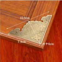 China Wholesale Metal Protective Decorative Antique Corner 25mm for Wooden Gift Box Iron Table Protectors for sale