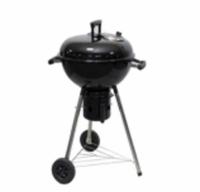 China 20 Inch Kettle Charcoal Grill Outdoor BBQ with Wheels Portable Camping Backyard Cooking for sale