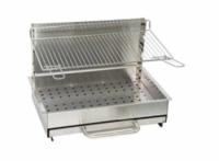 China Heavy Duty Stainless Steel Pig Roaster Spit Rotisserie BBQ Grill 220V 25W Automatic Rotation for sale
