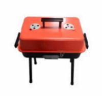 China 18 Inch Portable Charcoal Smoker Grill Folding Outdoor BBQ Garden Cooking Table for sale