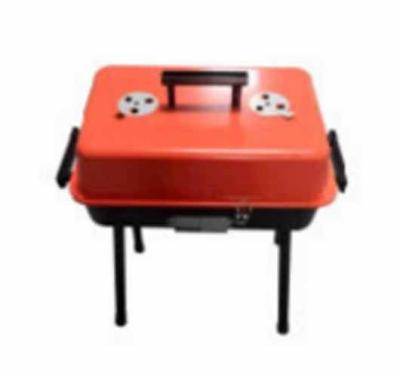 China 18 Inch Portable Charcoal Smoker Grill Folding Outdoor BBQ Garden Cooking Table for sale