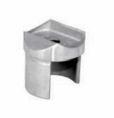 China 304 Stainless Steel Pipe Handrail Connector for 2 to 2.5 Inch Tube Railing Bracket for sale