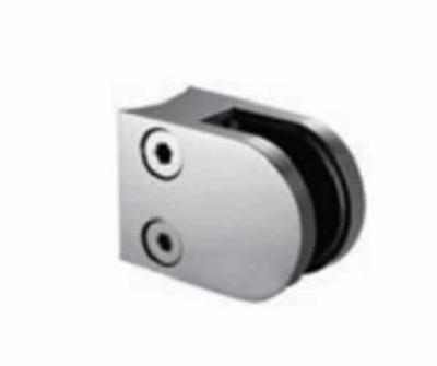China Marine Grade Stainless Steel Glass Balustrade Fittings Handrail Clamps 316 for Villa Deck Balcony Satin Finish for sale