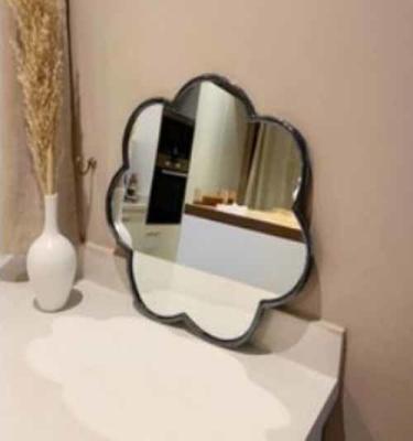 China Modern Wooden Frame Full Length Mirror 160x50cm Retro Wall Floor Mirror for Living Room Bedroom for sale