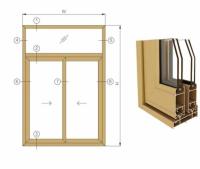 China 6000 Series Aluminum Alloy Profiles for Windows Doors Custom Bending Cutting Welding T3-T8 Temper for sale