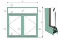 China Australian Standards Container House Melbourne Double Glazed Windows Aluminium Sliding Windows for sale