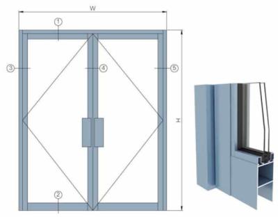 China Aluminum Window and Door Profile 6000 Series 1.0mm Thickness 6m Length for sale