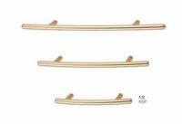 China Modern Minimalist Zinc Alloy Gold Cabinet Handles 96mm Luxury Long Furniture Pulls for Kitchen Wardrobe for sale
