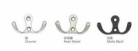 China Zinc Alloy Clothes Hook for Wardrobe Furniture Hardware Modern Hanging 50mm for sale