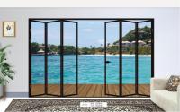 China GRH Hurricane Proof Aluminum Sliding Doors 2000mm Width Impact Resistant Patio Glass Door for sale