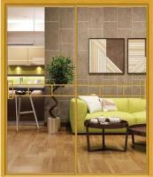 China GRH Hurricane Proof Aluminum Sliding Doors 2000mm Width Impact Resistant Patio Glass Door for sale