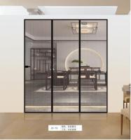 China GRH Hurricane Proof Aluminum Sliding Doors 2000mm Width Impact Resistant Patio Glass Door for sale