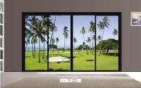 China Customizable Aluminium Window Accessories Corrosion Resistant Anodized Powder Coated for Residential Commercial Windows for sale