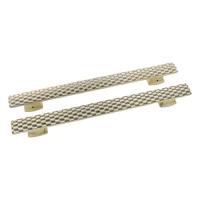 China Aluminium Door Pull Handles 0.5 Inch Thick M4x25mm Screw for Commercial Residential Use for sale