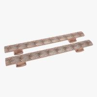 China Aluminium Pull Handles 0.5 Inch Thickness M4x25mm Screws Custom Logo for Cabinet Door for sale