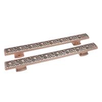 China Aluminium Pull Handles 0.5 Inch Thickness M4x25mm Screws Custom Logo for Cabinet Door for sale