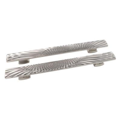 China GRH Aluminium Cabinet Pull Handle 10-30mm Width M4X25 Screw Modern Drawer Handle for sale