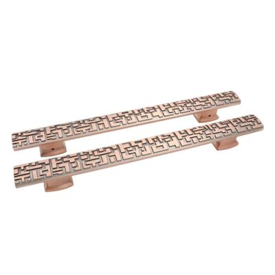 China Aluminium Door Pull Handles 2 Pack with Screws M4x22 for Glass Wood Metal Doors for sale