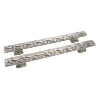 China Aluminium Door Pull Handles 2 Pack with Screws M4x22 for Glass Wood Metal Doors for sale